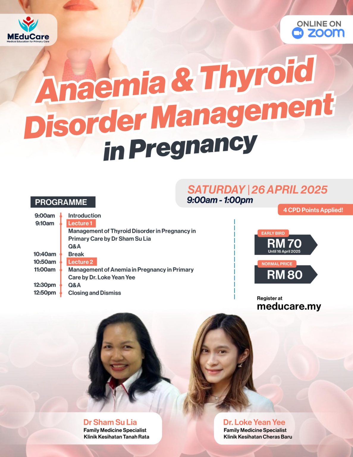 Recording: Mastering Antenatal Care: Anaemia & Thyroid Disorder Management in Pregnancy - MEduCare